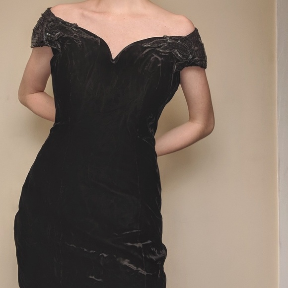 Vintage | Dresses | Vintage 8s Samir Cocktail Dress | Poshmark